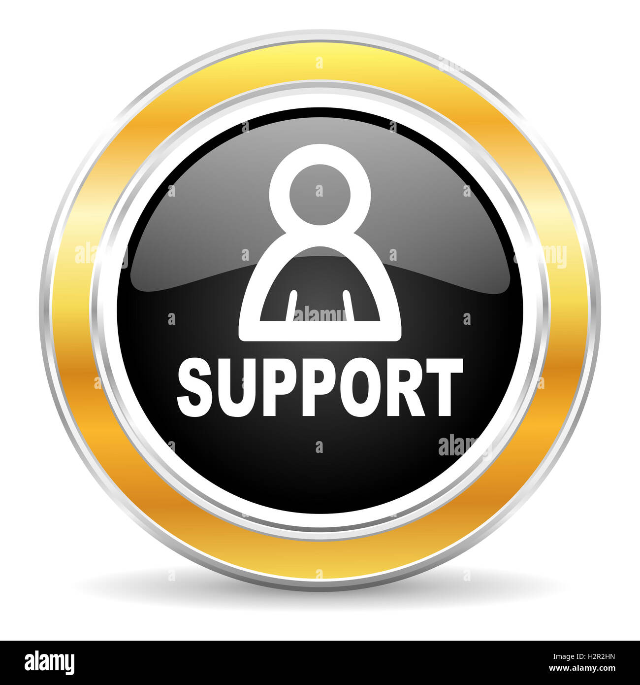 Customer service support operator Cut Out Stock Images & Pictures - Alamy