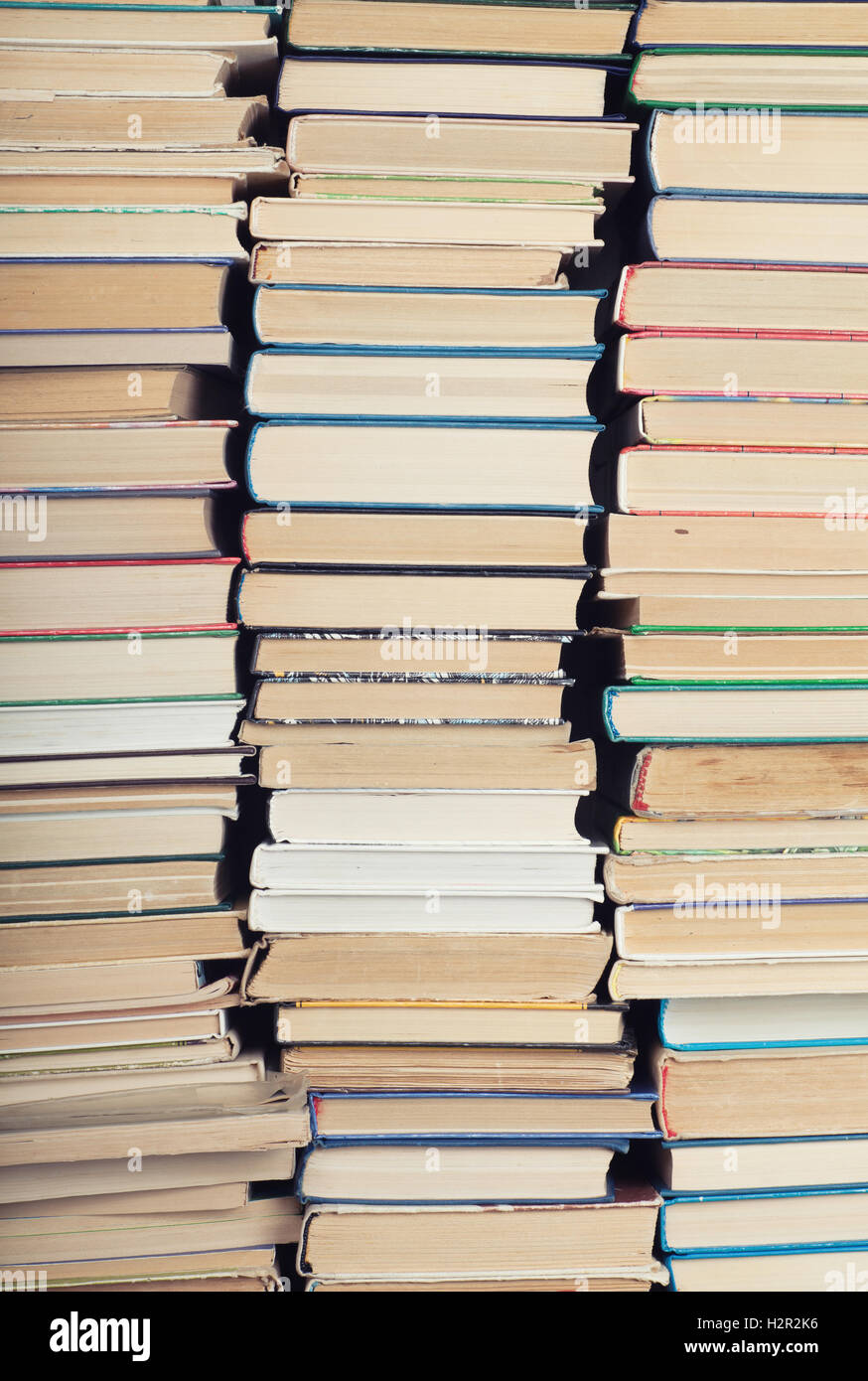 Vertical image stack books green hi-res stock photography and images ...
