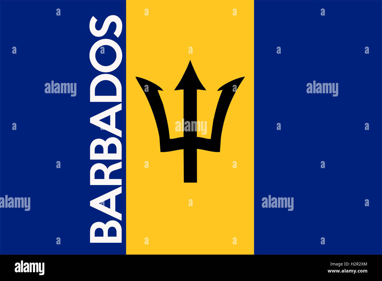 Barbados emblem hi-res stock photography and images - Alamy