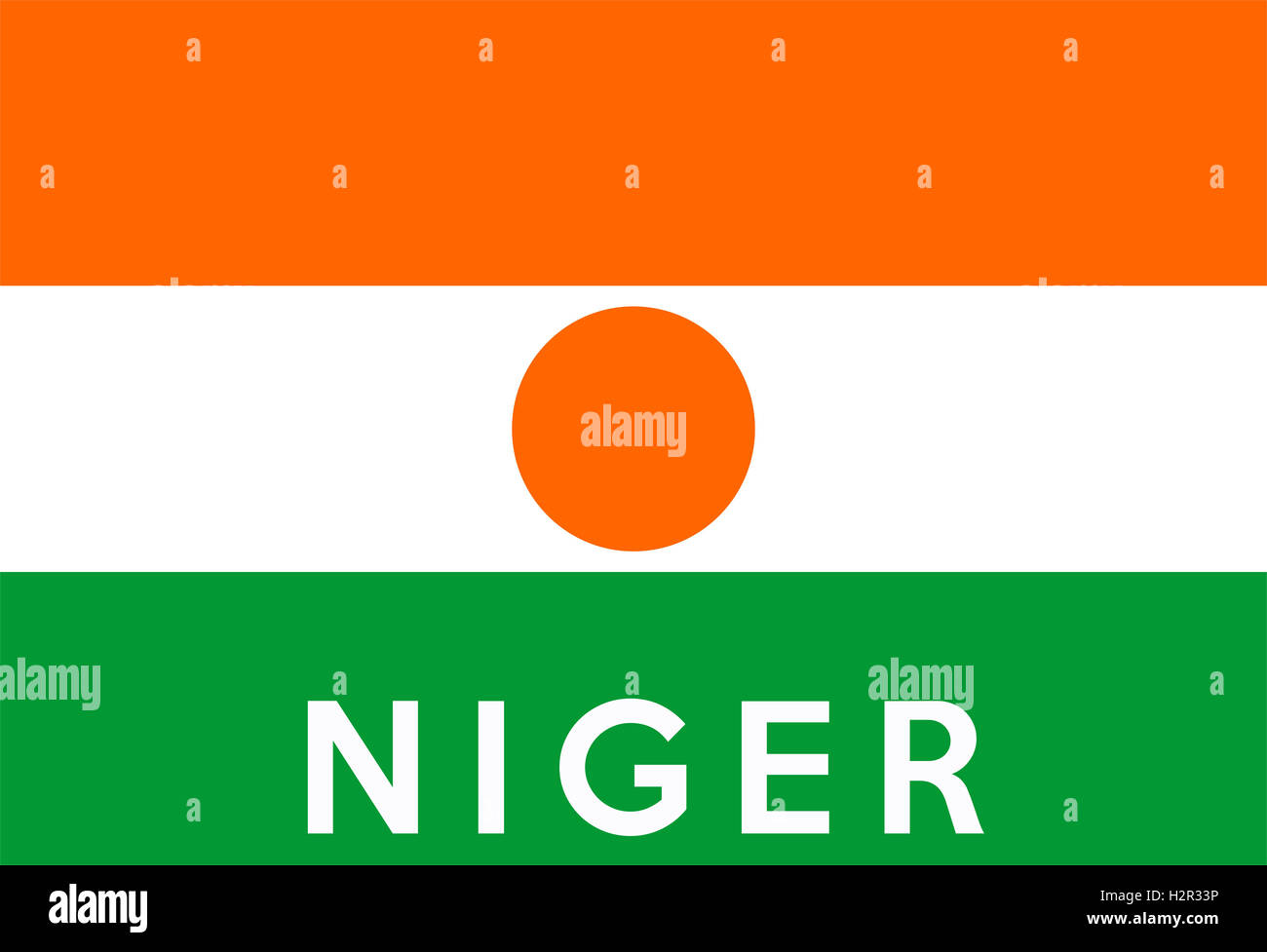 flag of Niger Stock Photo - Alamy