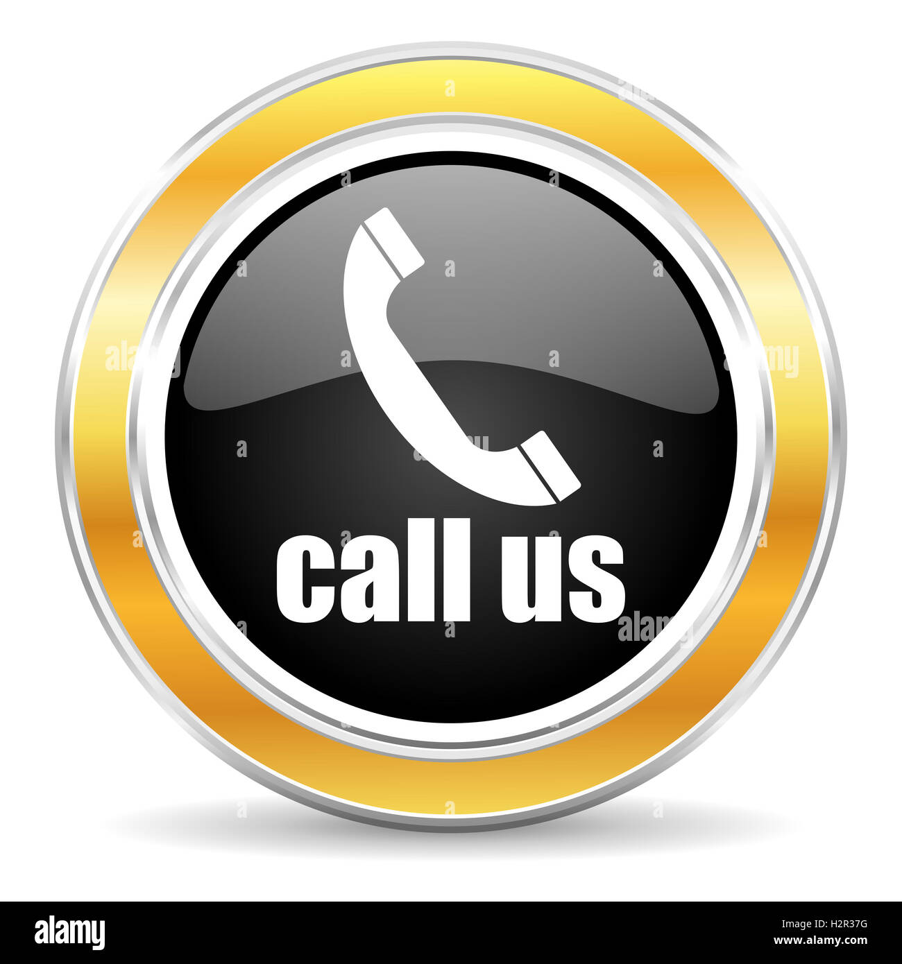 Call us icon hi-res stock photography and images - Alamy