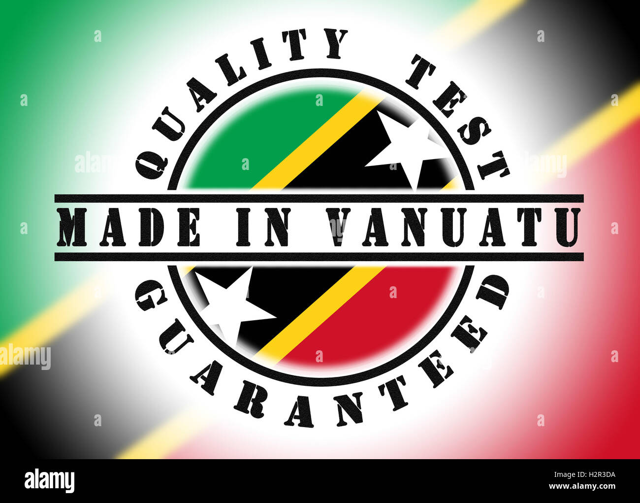 Quality test guaranteed stamp Stock Photo - Alamy