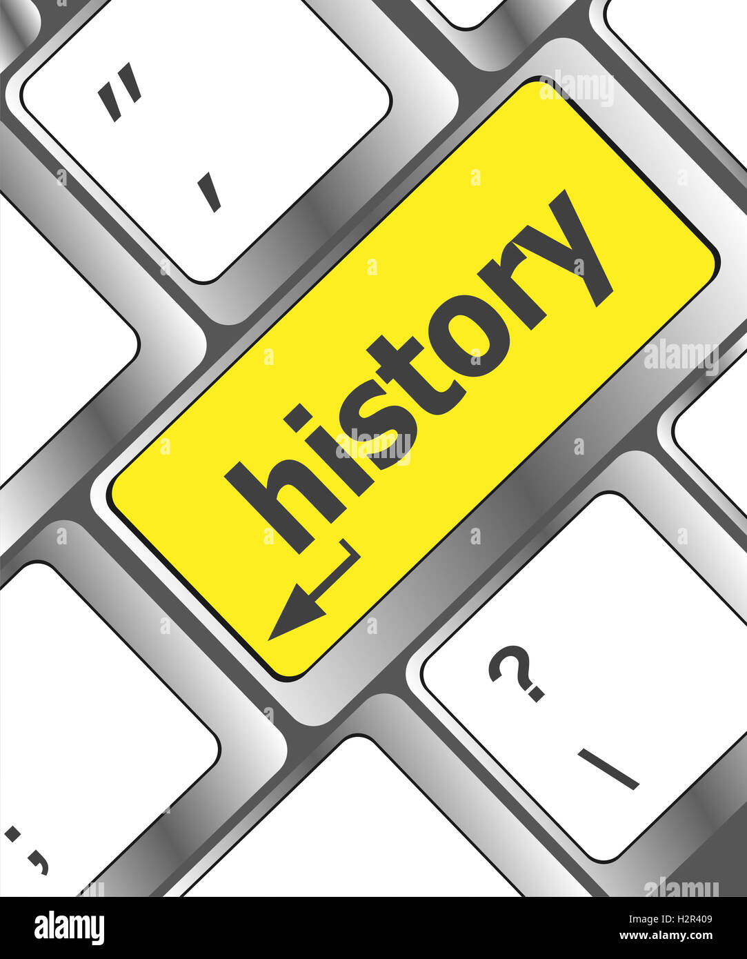 Laptop keyboard key history hi-res stock photography and images - Alamy