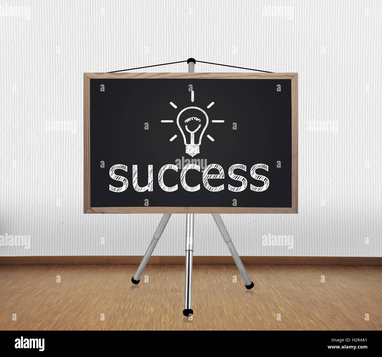 blackboard with success Stock Photo - Alamy