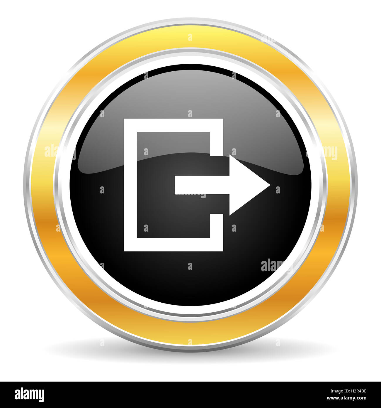 Emergency exit button Cut Out Stock Images & Pictures - Alamy