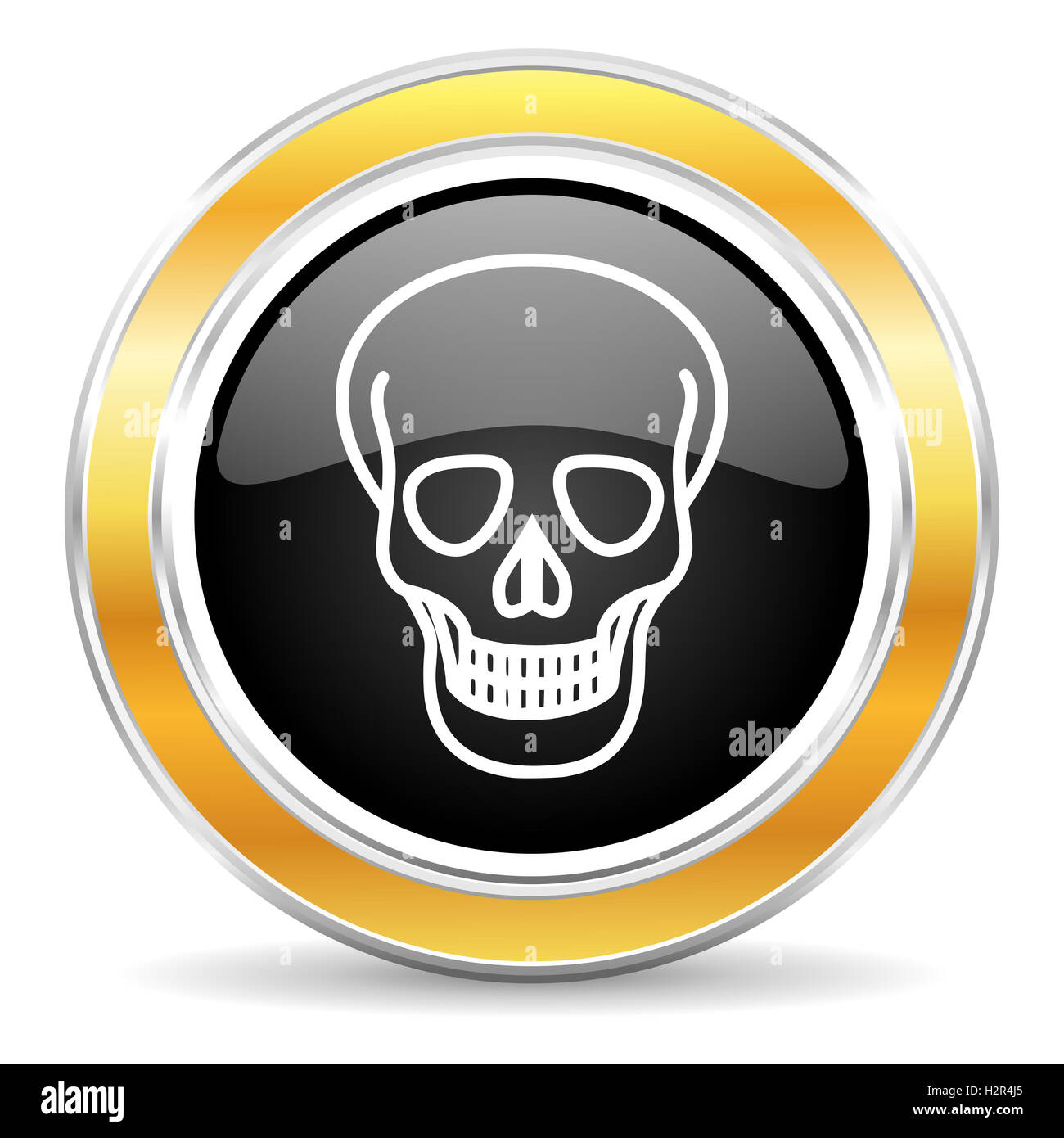 Chrome skull hi-res stock photography and images - Alamy