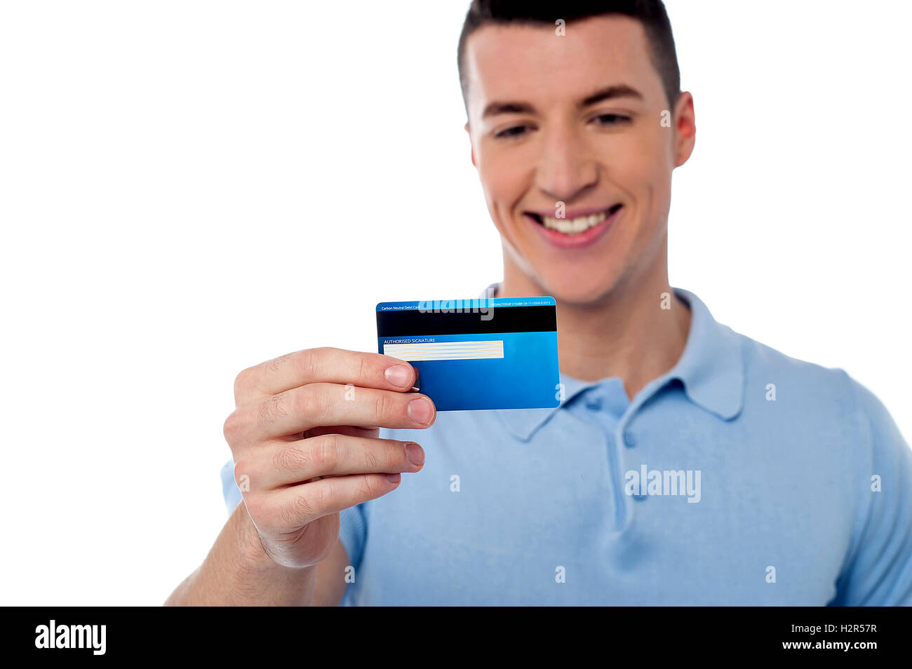 This is my new credit card Stock Photo - Alamy