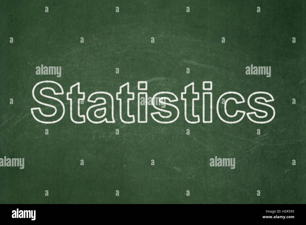 Finance concept: Statistics on chalkboard background Stock Photo - Alamy