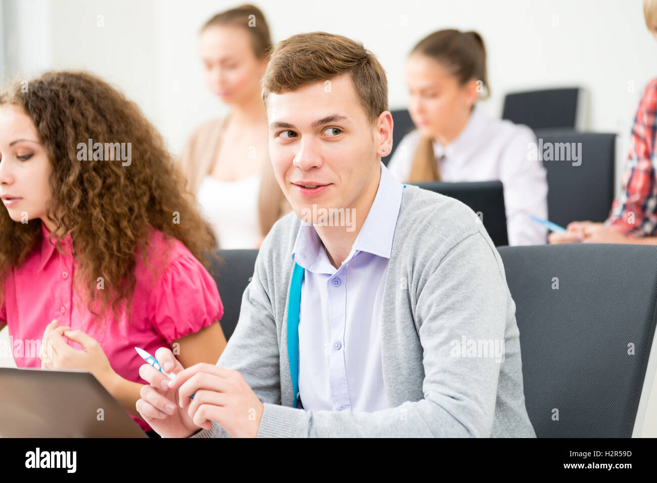 students in the classroom Stock Photo - Alamy