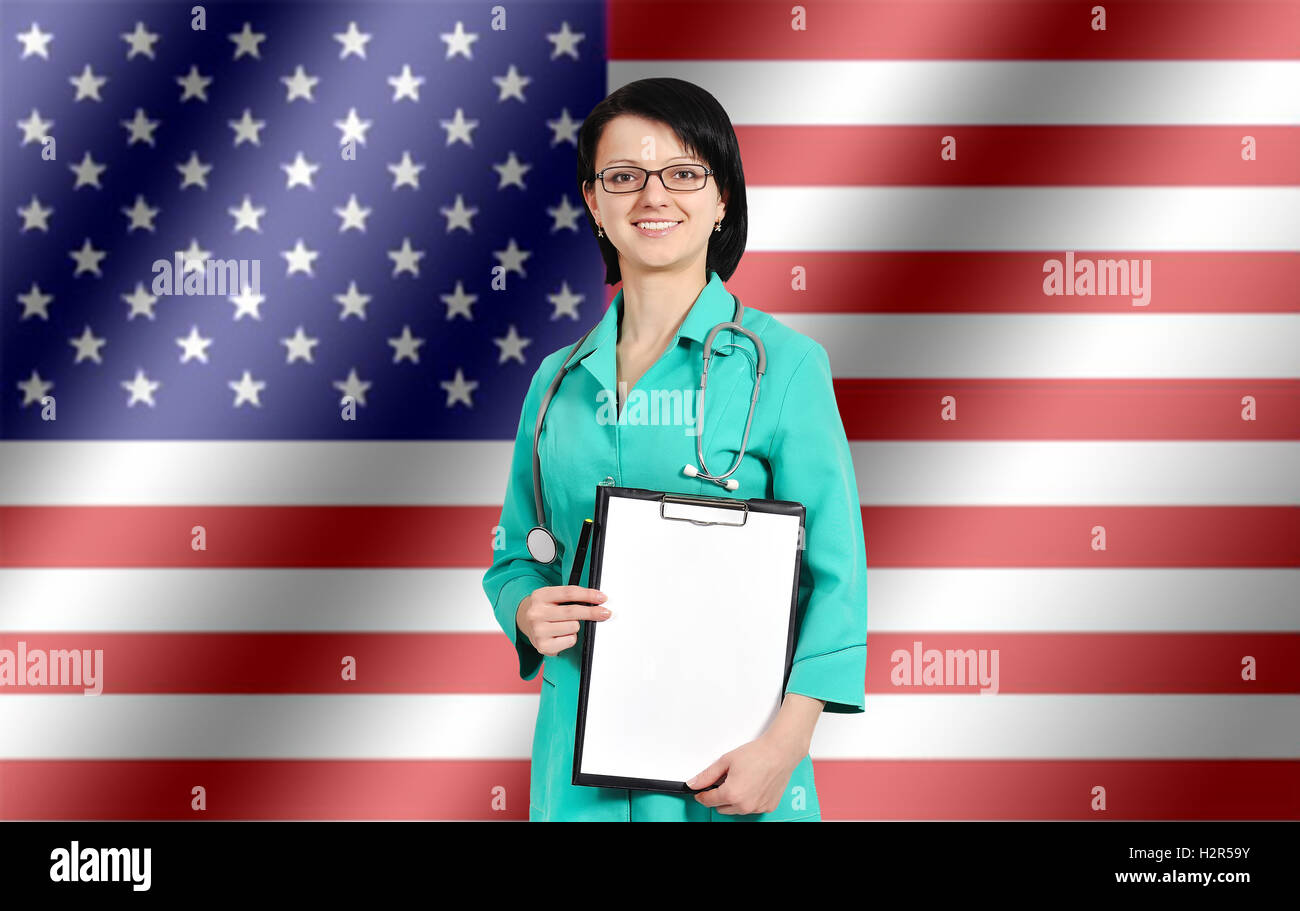 Female physician usa hi-res stock photography and images - Alamy