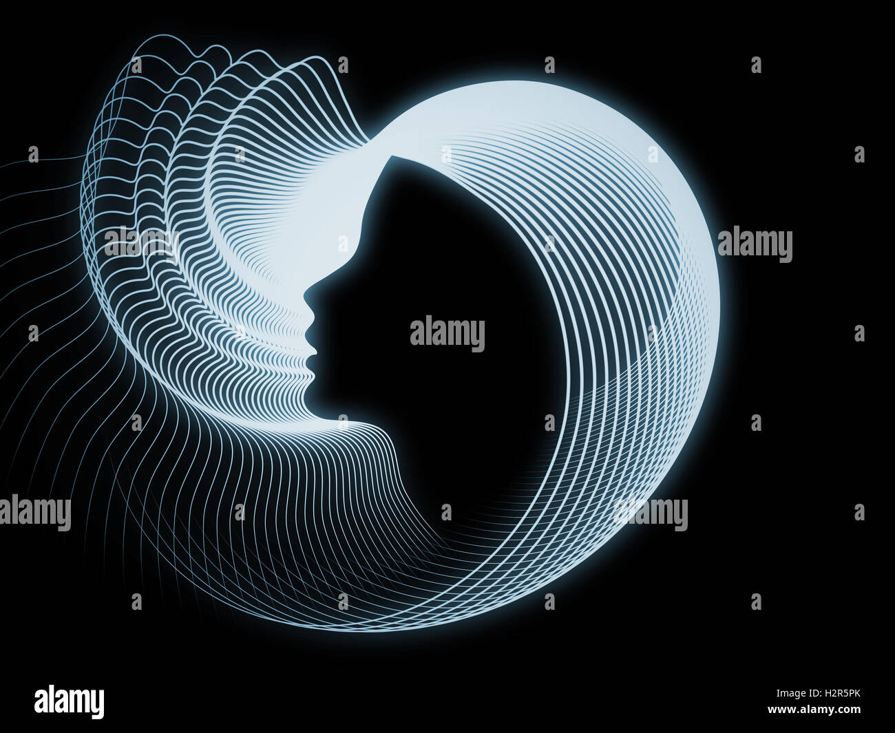 Soul Geometry Metaphor Stock Photo - Alamy