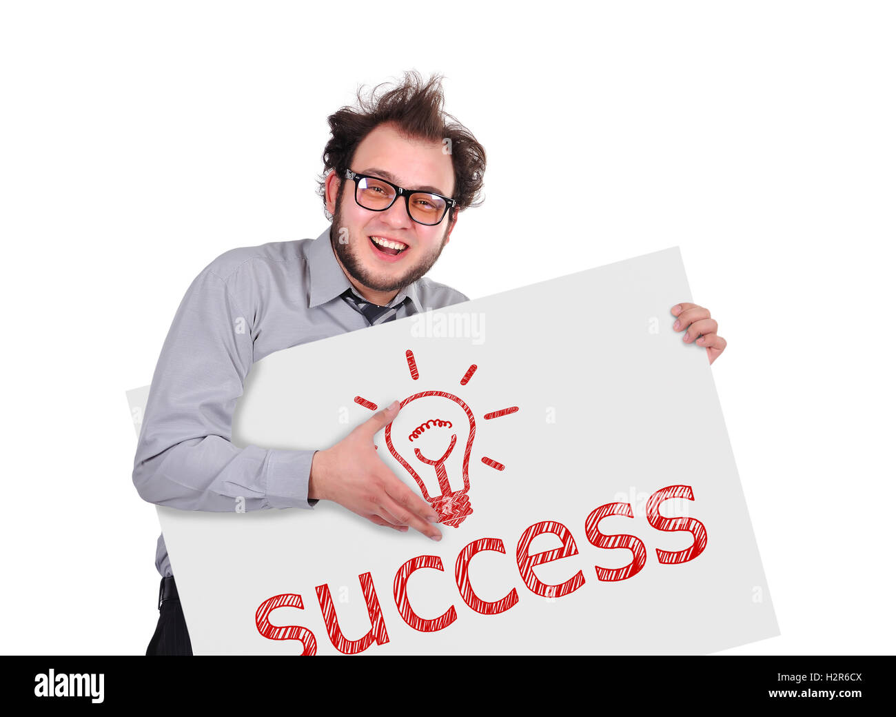 signboard with success symbol Stock Photo - Alamy