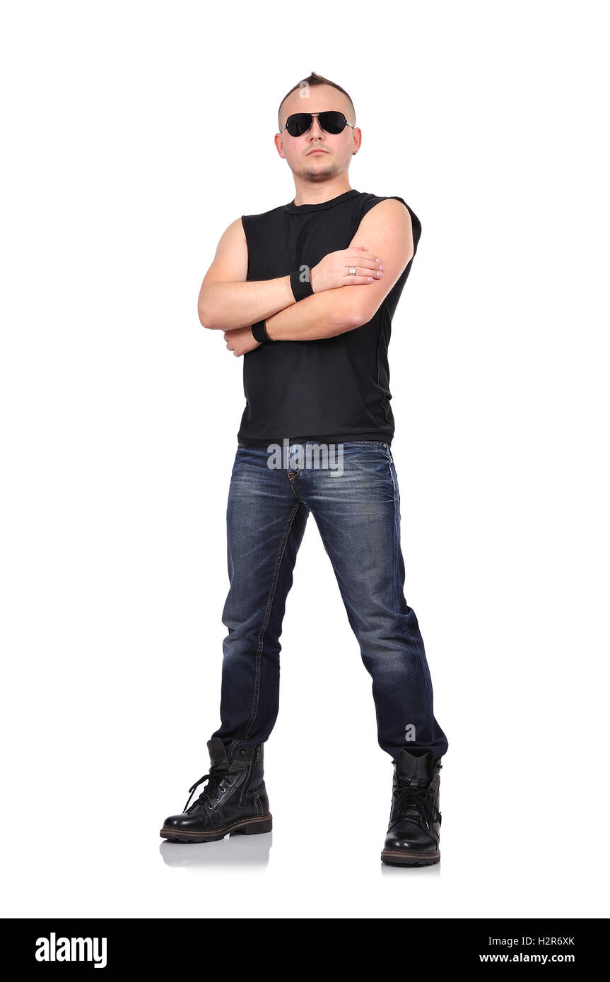 Muscular beautiful guy model hi-res stock photography and images - Alamy
