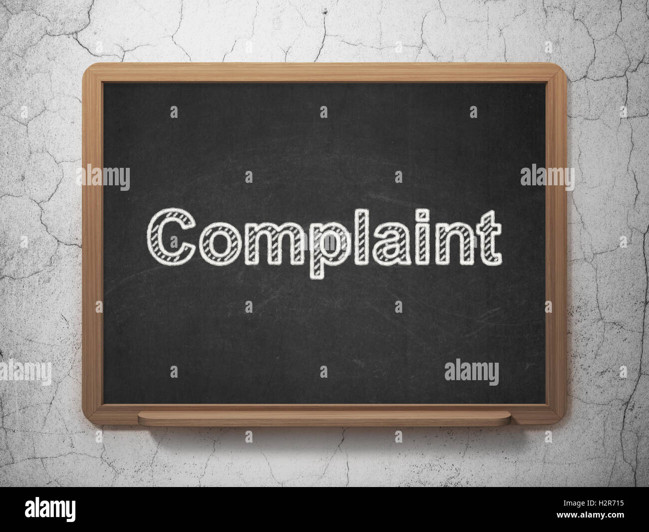 Law concept: Complaint on chalkboard background Stock Photo - Alamy