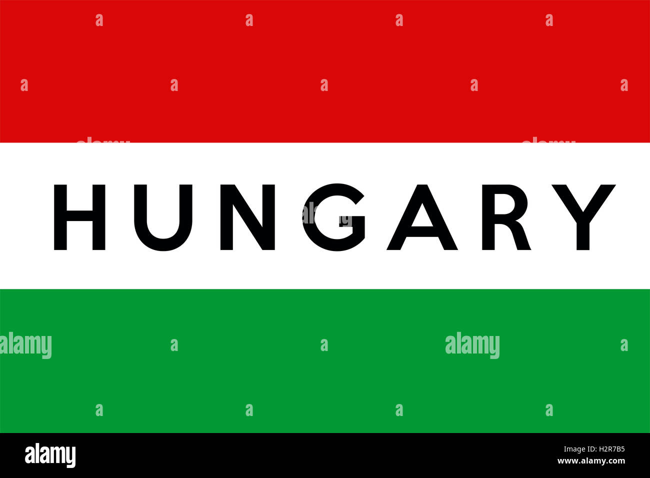 flag of hungary Stock Photo - Alamy