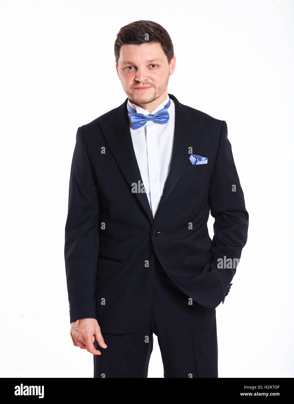 Men in full suit Stock Photo - Alamy