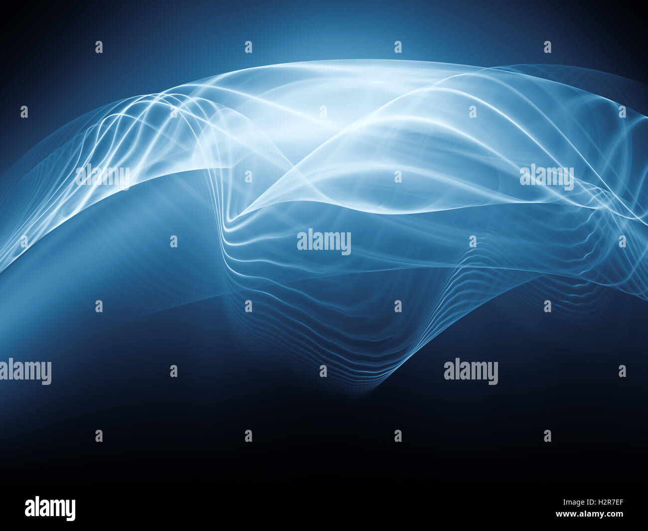 Fractal Waves Stream Stock Photo - Alamy