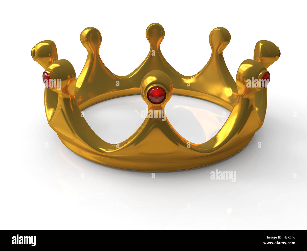 Ancient gold crown Stock Photo - Alamy