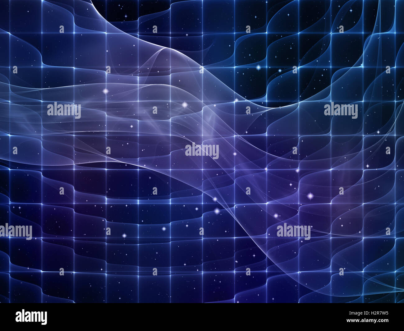 Fabric of Space Stock Photo - Alamy