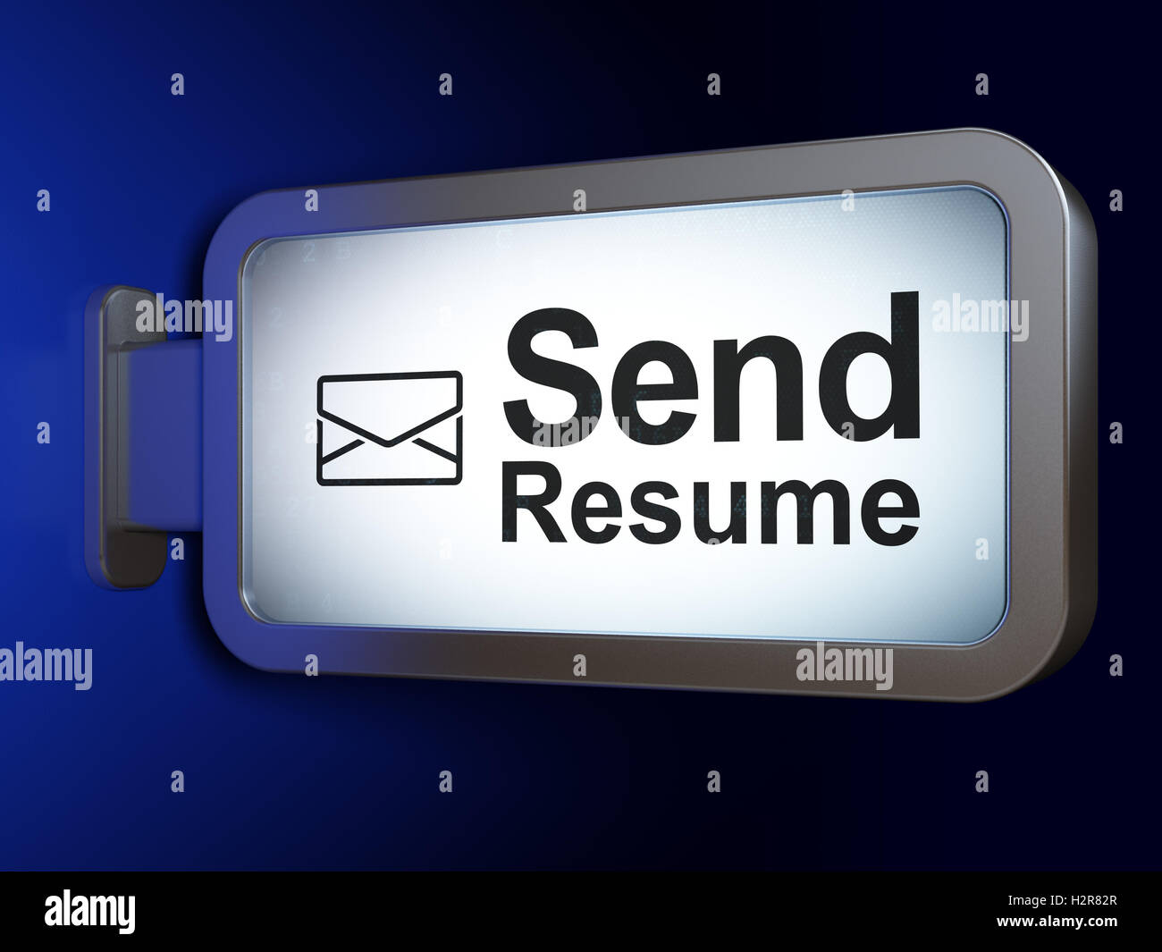 Resume icon on black hi-res stock photography and images - Alamy