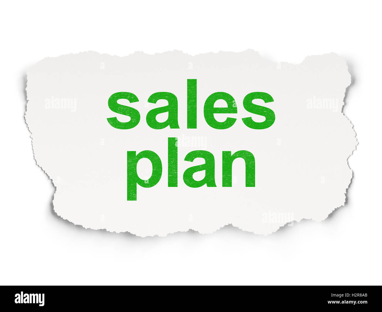 Advertising concept: Sales Plan on Paper background Stock Photo - Alamy