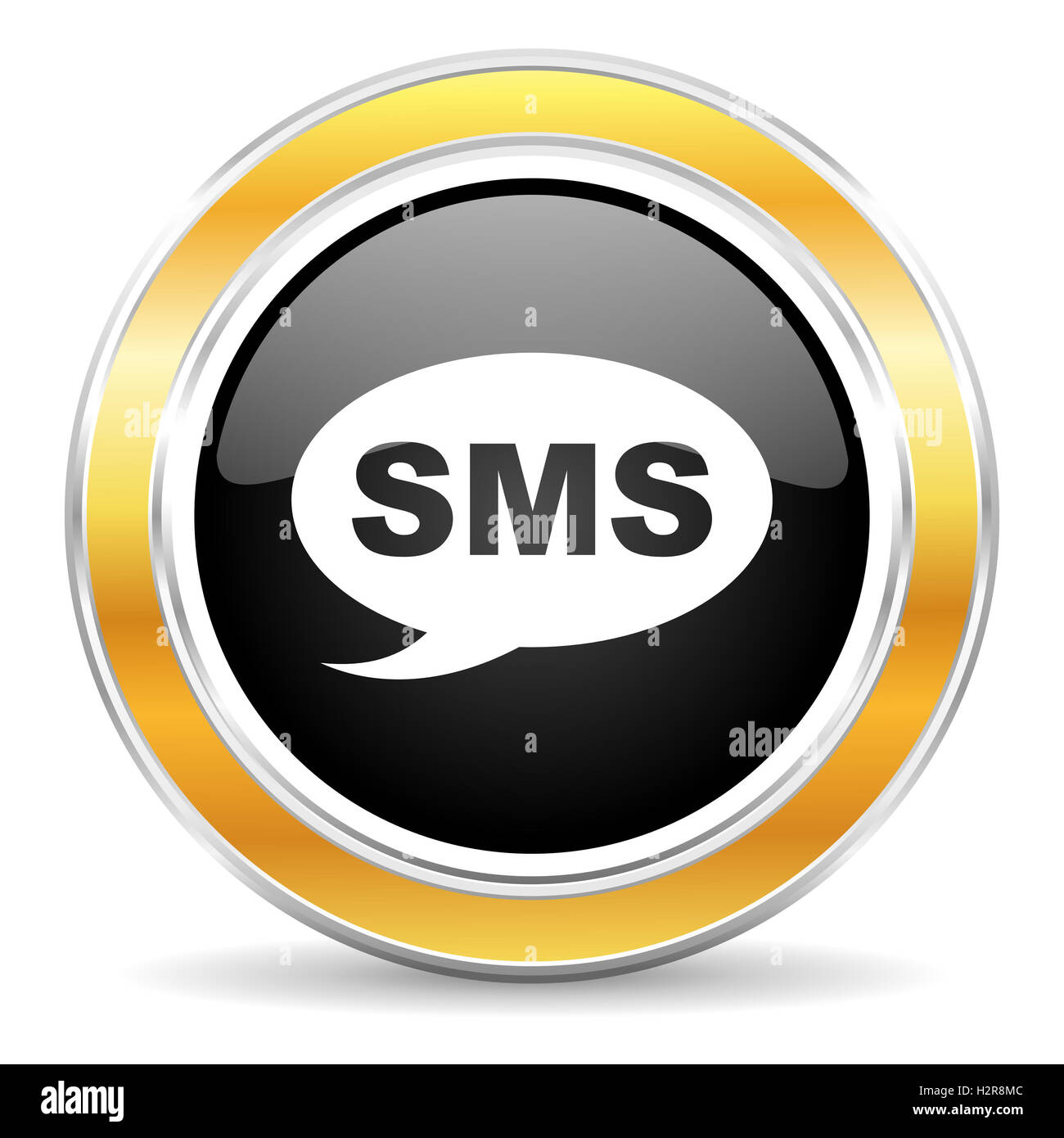 Sms icon hi-res stock photography and images - Alamy
