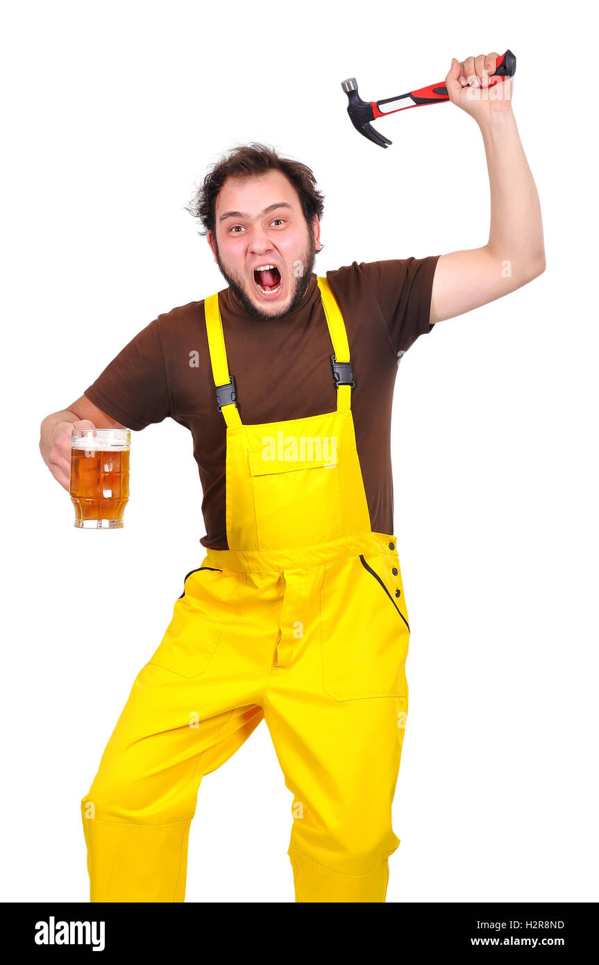 Crazy builder hi-res stock photography and images - Alamy