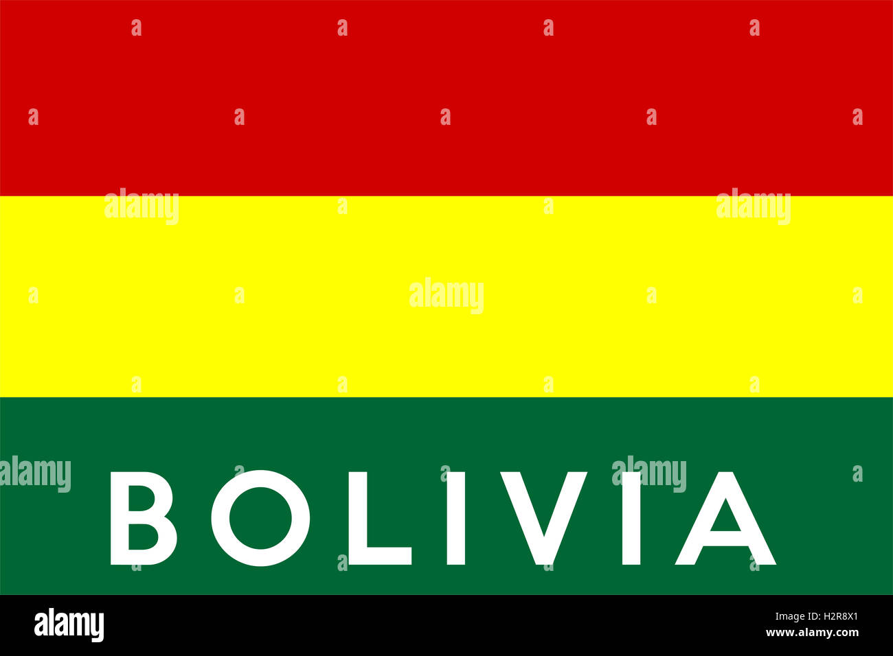 flag of bolivia Stock Photo - Alamy