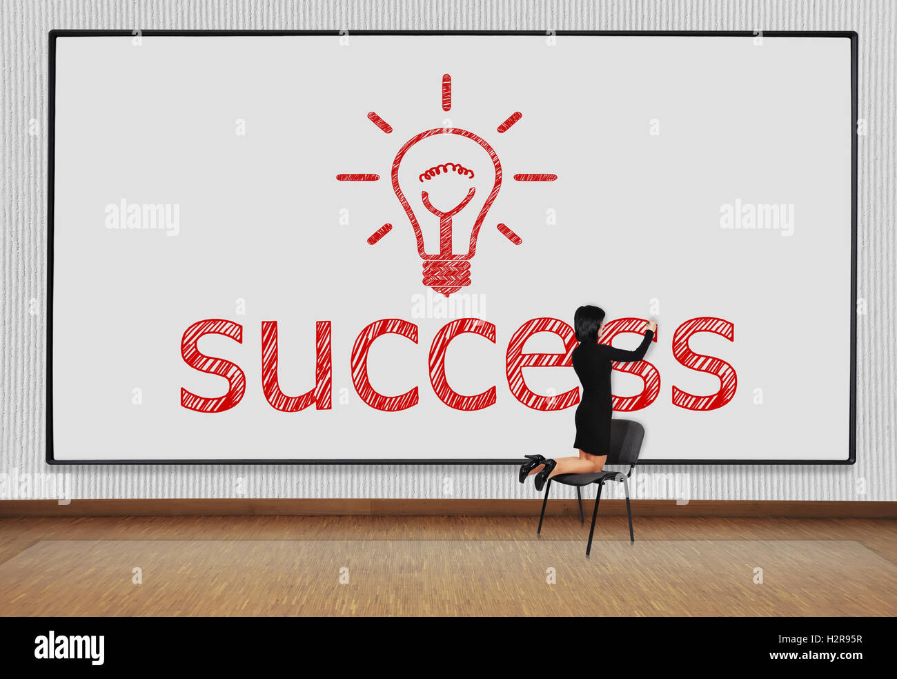 drawing success symbol Stock Photo - Alamy