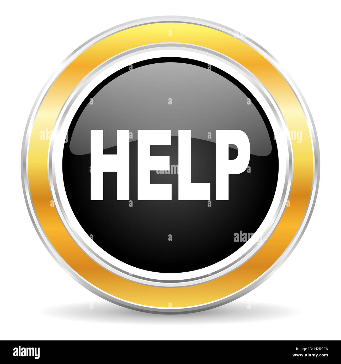 Help icon hi-res stock photography and images - Alamy