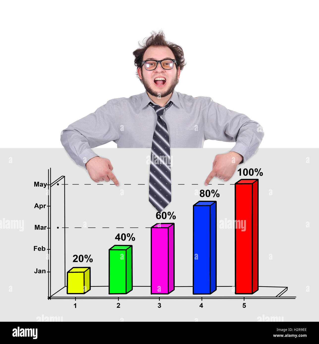 poster with chart Stock Photo - Alamy