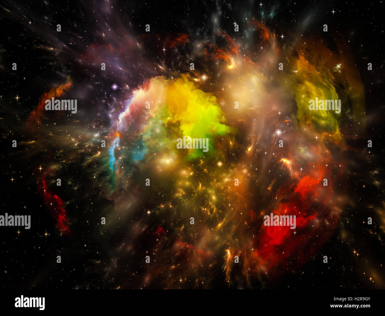 Magic of Space Stock Photo - Alamy