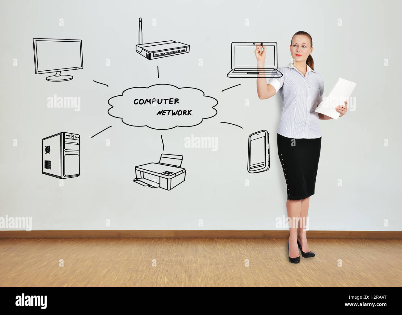 Human computer hi-res stock photography and images - Alamy