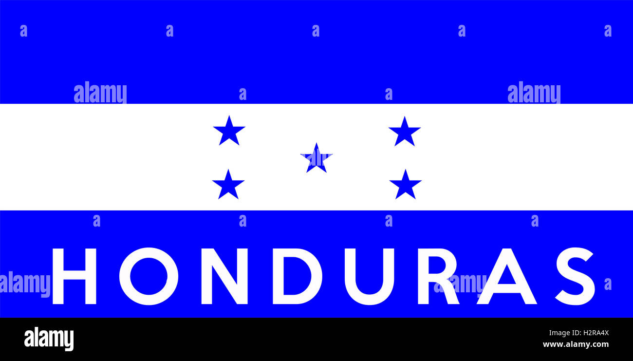 flag of Honduras Stock Photo - Alamy