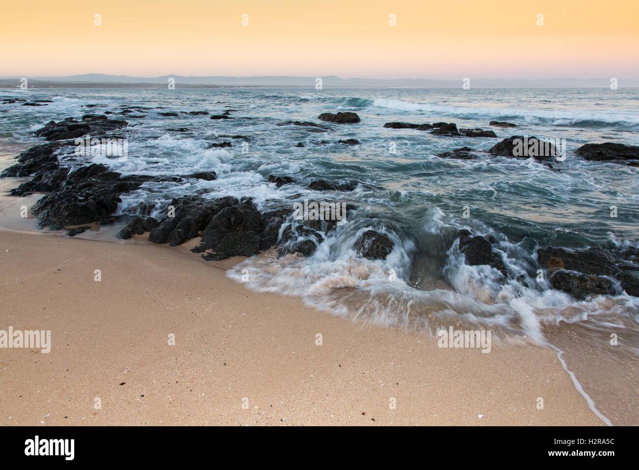 Beautiful Secluded Beach Stock Photo - Alamy