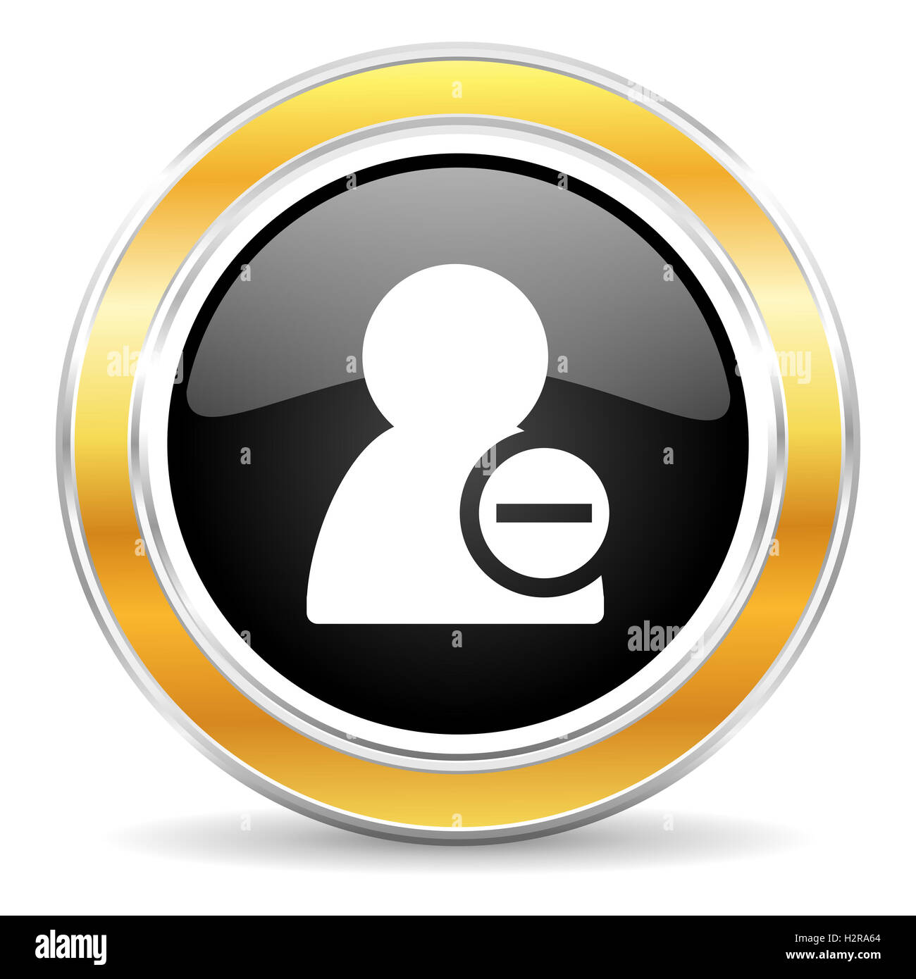 remove contact icon Stock Photo - Alamy