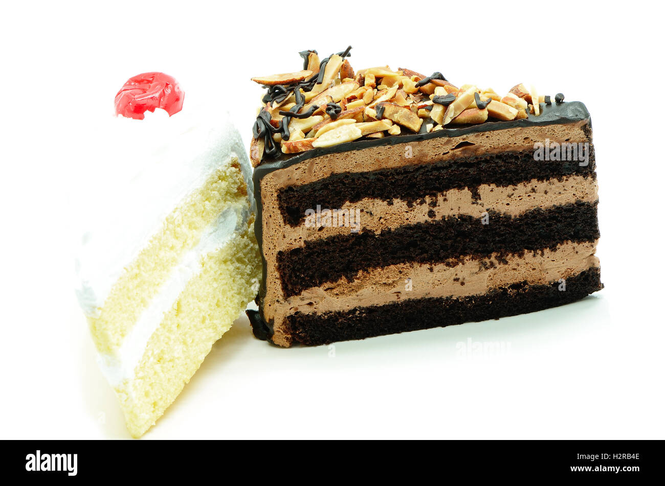 cake slice isolated Stock Photo - Alamy