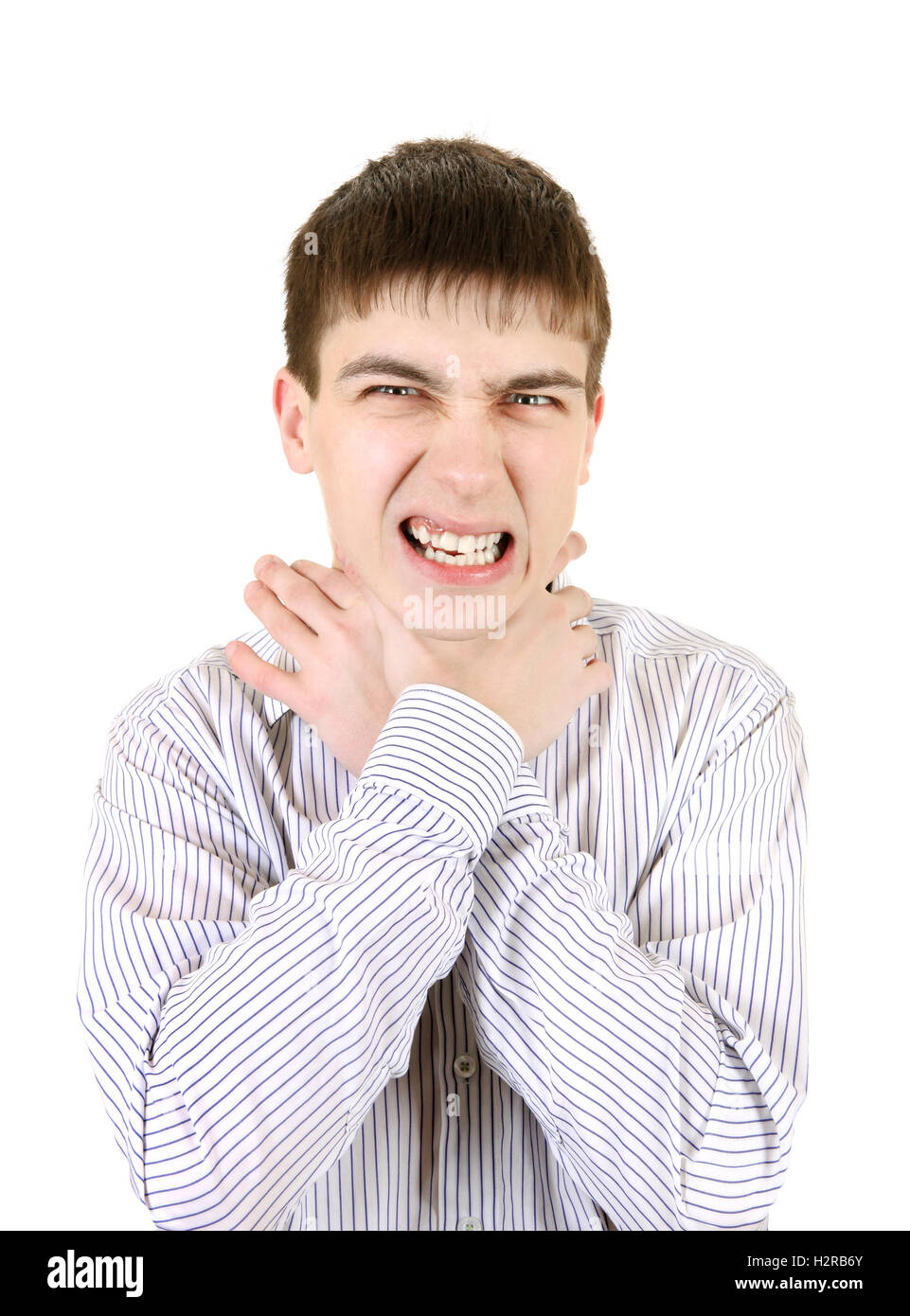 Hands tremble man hi-res stock photography and images - Alamy