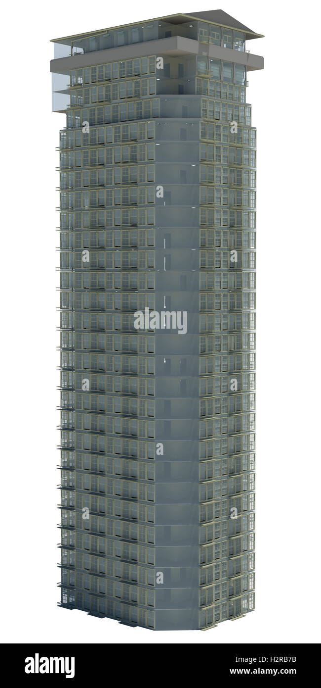 Highly detailed building Stock Photo - Alamy