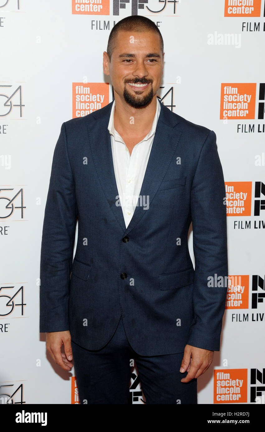 NEW YORK, NY - SEPTEMBER 30 J.R. Ramirez attends the 54th New York Film ...