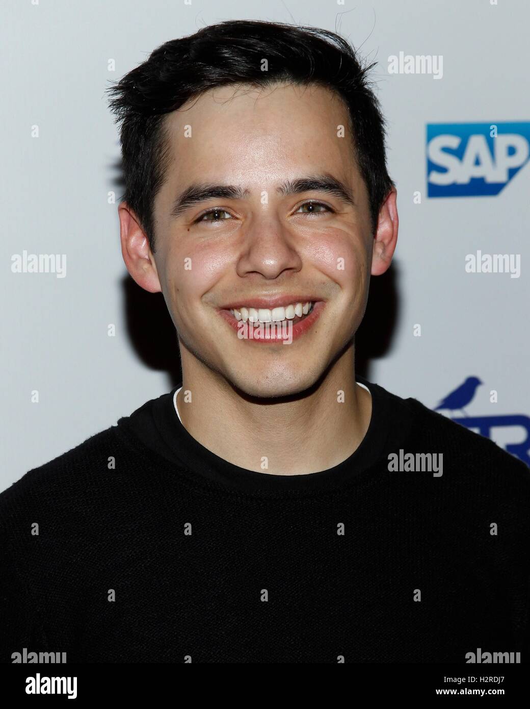 Las Vegas, NV, USA. 30th Sep, 2016. David Archuleta in attendance for ...