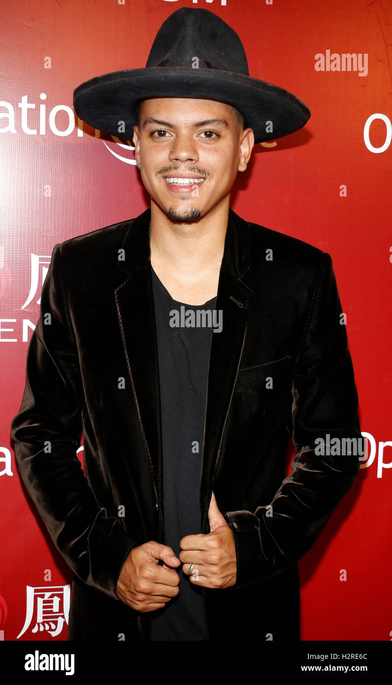 Beverly Hills, USA. 30th Sep, 2016. Evan Ross at the 2016 Operation ...