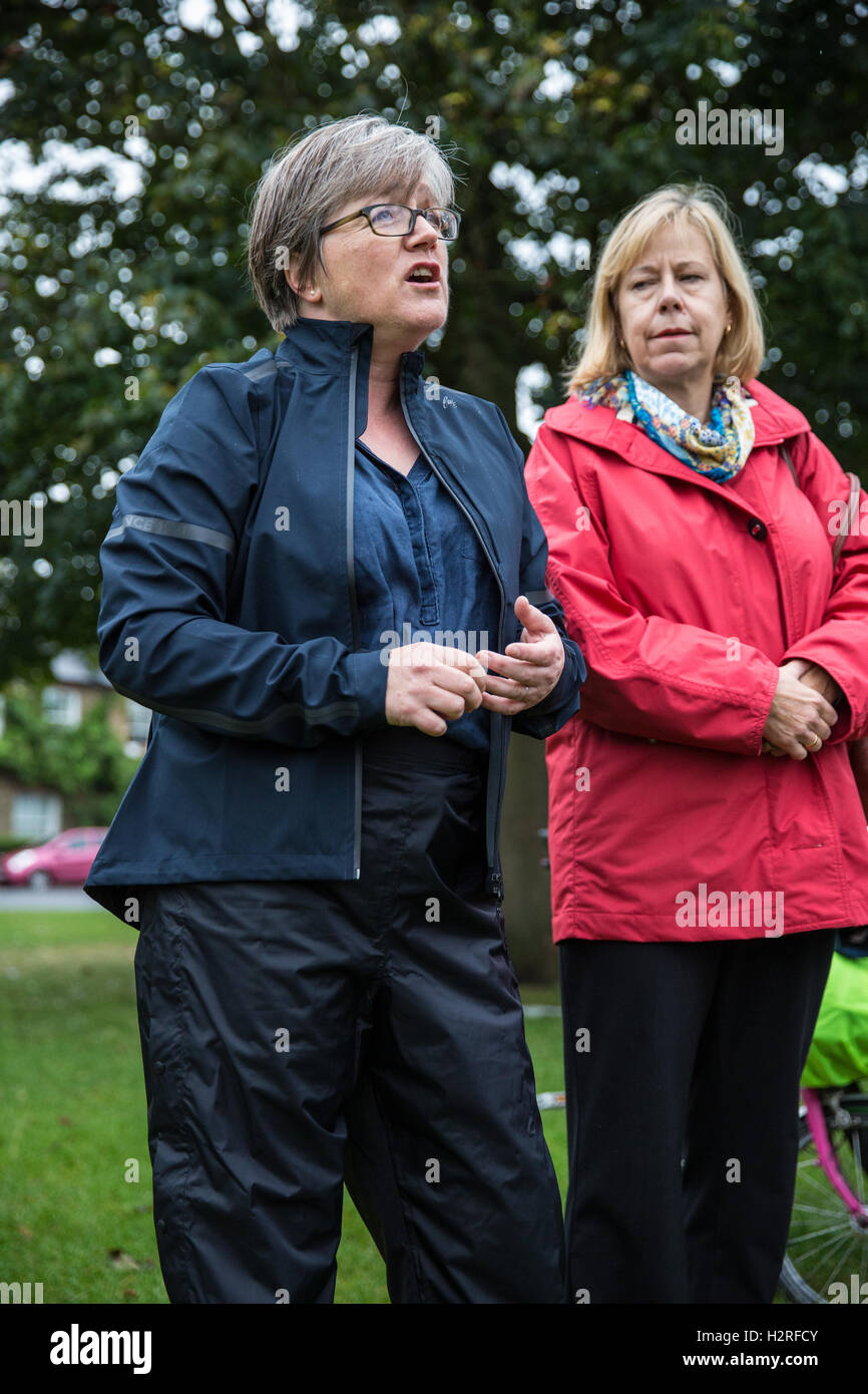 London, UK. 1st October, 2016. Caroline Russell, Green Party London ...