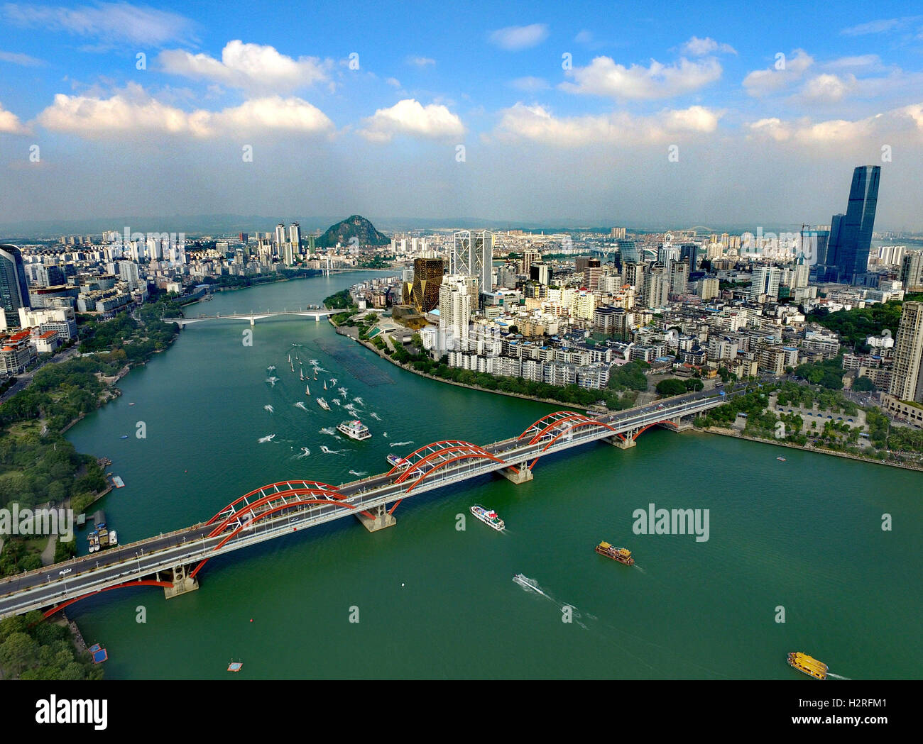 Liuzhou, China's Guangxi Zhuang Autonomous Region. 1st Oct, 2016 ...