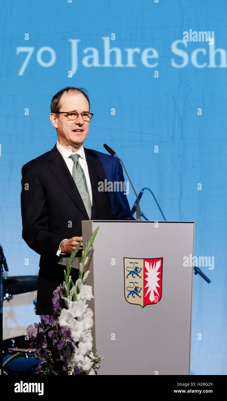 Sir Sebastian Wood, British Ambassador to Germany, speaks at the ...