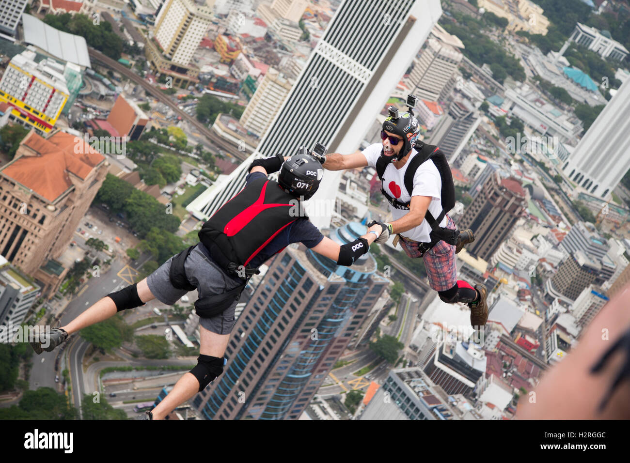 Kuala lumpur tower base jump 2016 hi-res stock photography and images - Alamy