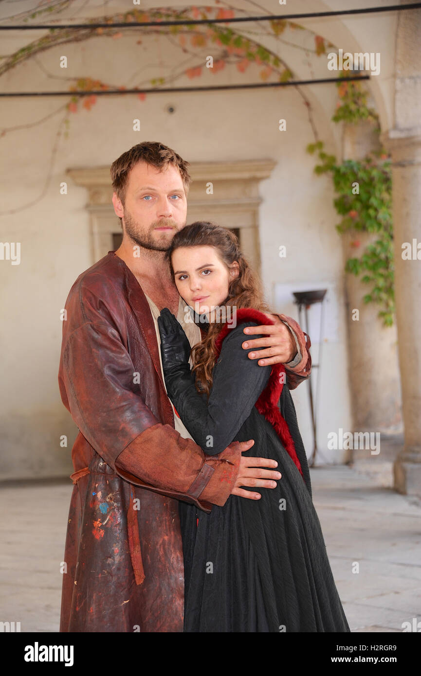 Jindrichuv Hradec, Czech Republic. 29th Sep, 2016. Actors Ruby O'Fee ...