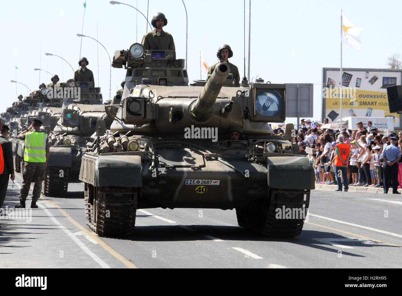 Cypriot independence day parade hi-res stock photography and images - Alamy