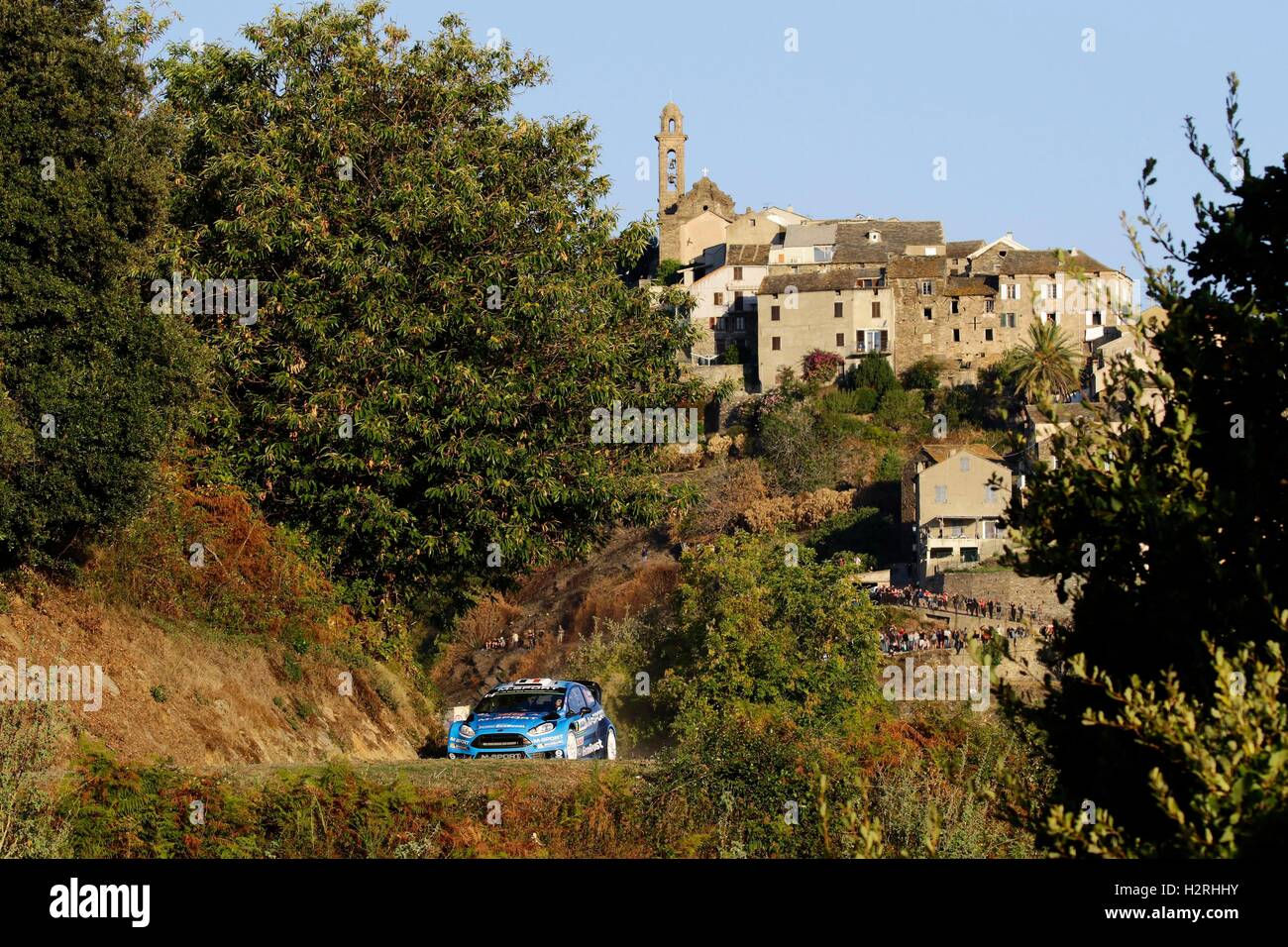 Bastia, Corsica. 01st Oct, 2016. WRC Rally of Corsica. ERIC CAMILLI ...