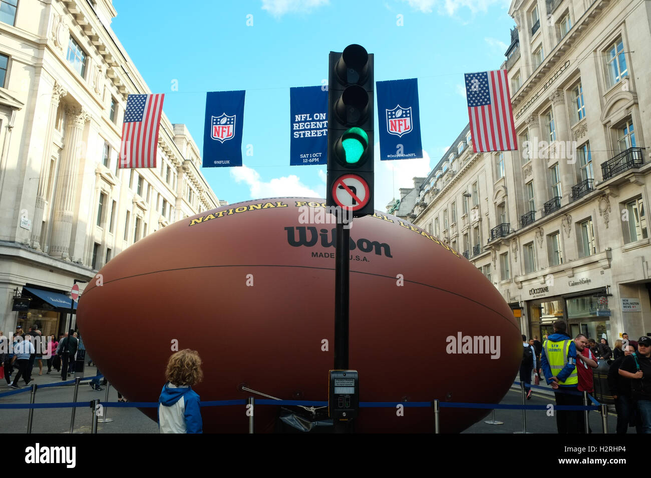 London, UK. 1st October 2016. Regents Street is pedestrianised for its ...